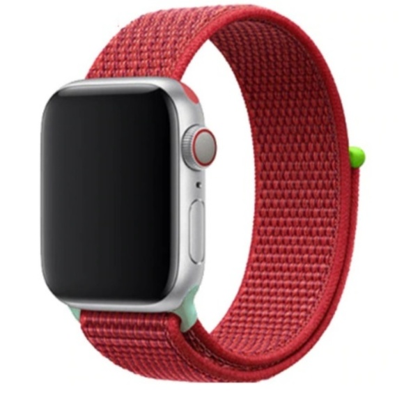 Accessories | New Red Hit Sport Loop Strap For Apple Watch | Poshmark